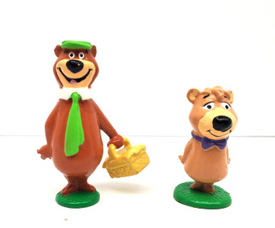 Applause (1991) Yogi Bear Boo Boo Bear PVC Figures Set of 2