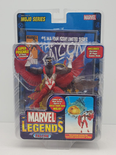 ToyBiz (2005) Marvel Legends The Falcon Action Figure BAF Mojo series