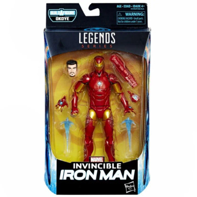Hasbro Marvel Legends Invincible Iron Man 6" Action Figure BAF Okoye series