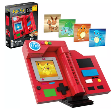 MEGA Pokémon Kanto Region Pokédex Building Kit (322Pieces)
