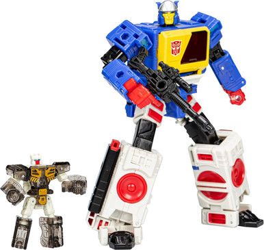 Hasbro Transformers Legacy Evolution Twincast and Rewind (no package)