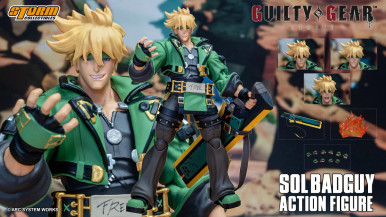 Storm Collectibles Guilty Gear STRIVE Sol Bad Guy Exclusive Action Figure