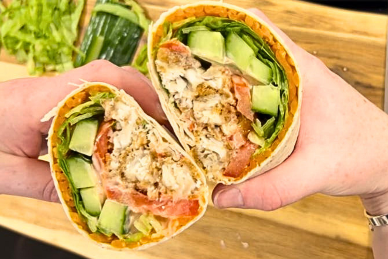 Twist Style Haddock Goujon Wrap