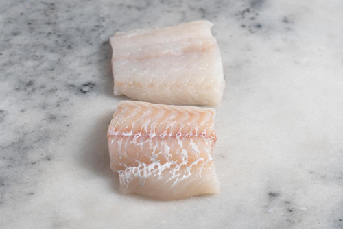 2 Skinless Haddock Fillet Portions - Regal Fish Supplies Limited
