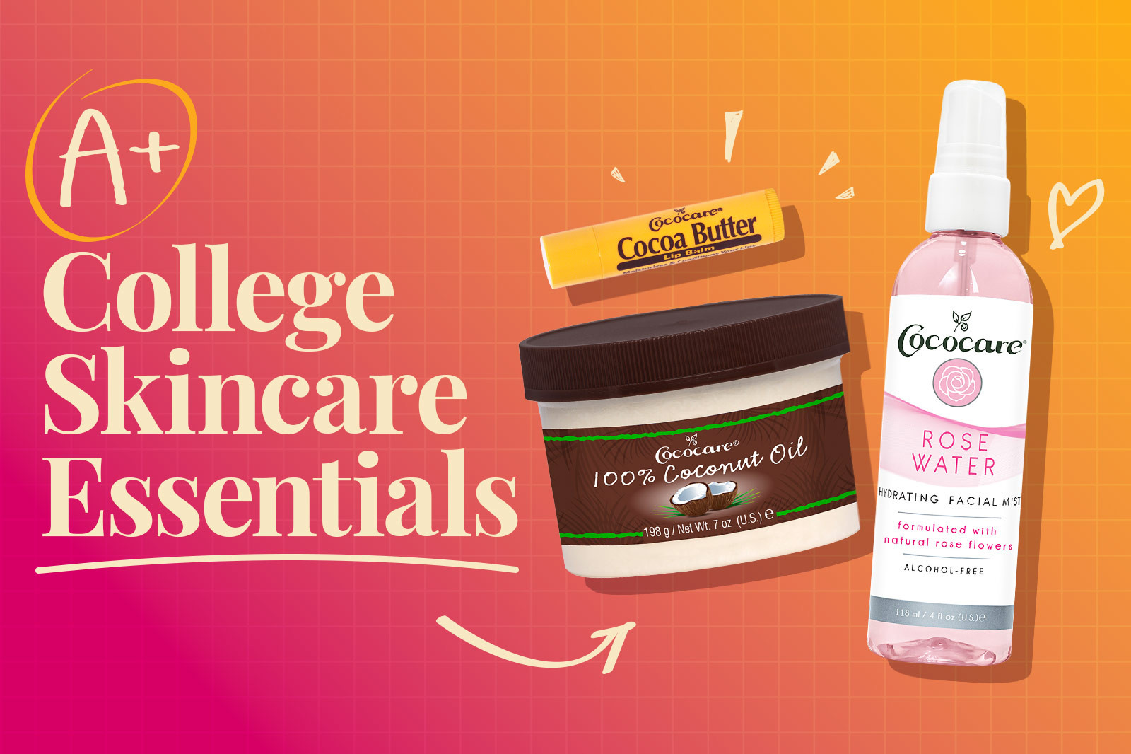 Cococare - Cocoa Butter, Coconut, Vitamin E Oil