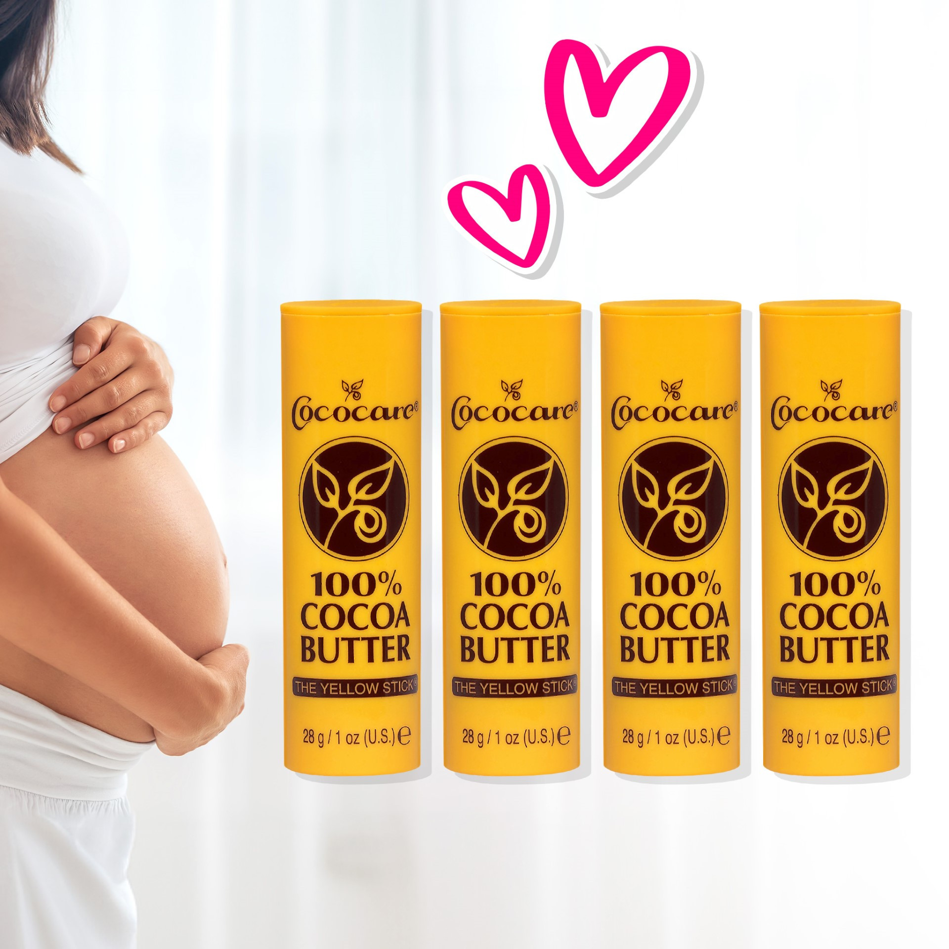 Cococare® 100% Cocoa Butter Stick | Cococare.com