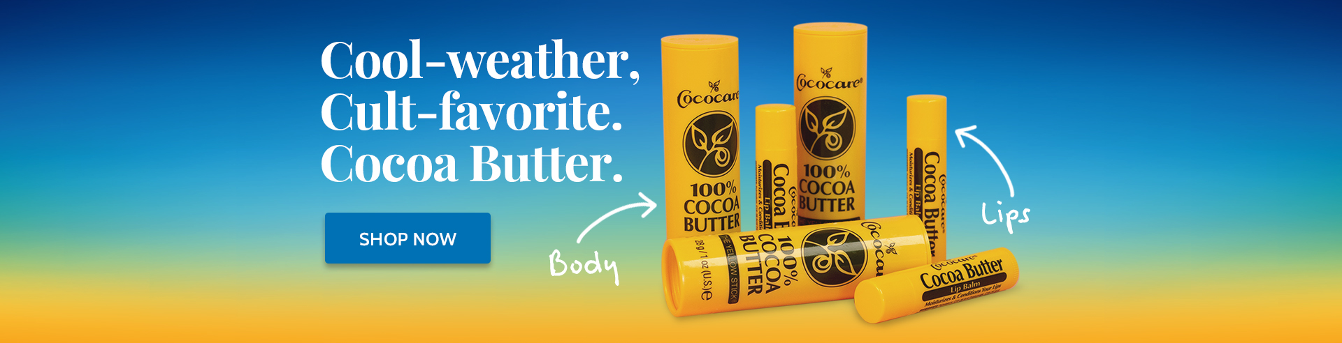 Cococare - Cocoa Butter, Coconut, Vitamin E Oil