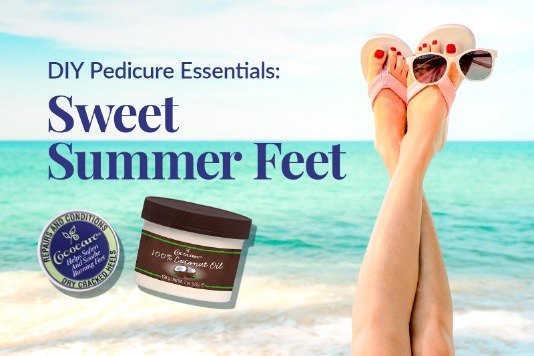 2 DIY Pedicure Essentials for Sweet Summer Feet - Cococare