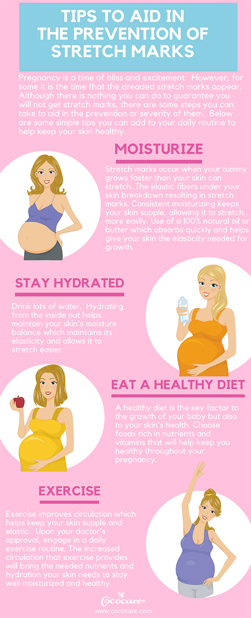 Tips to Aid in the Prevention of Stretch Marks - Cococare