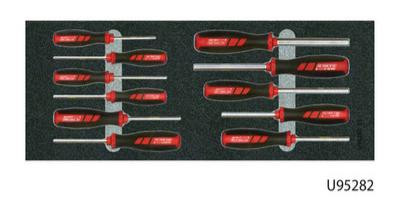 Holex 11-Piece Hexagon Screwdriver Set