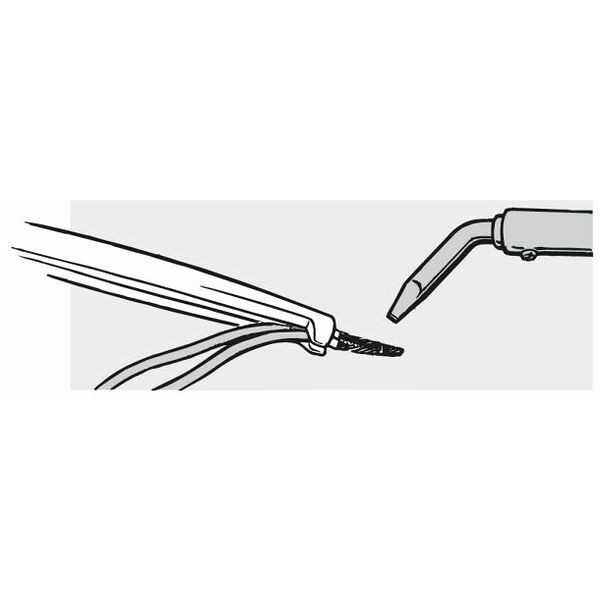 Holex Assembly forceps with ratchet clamp