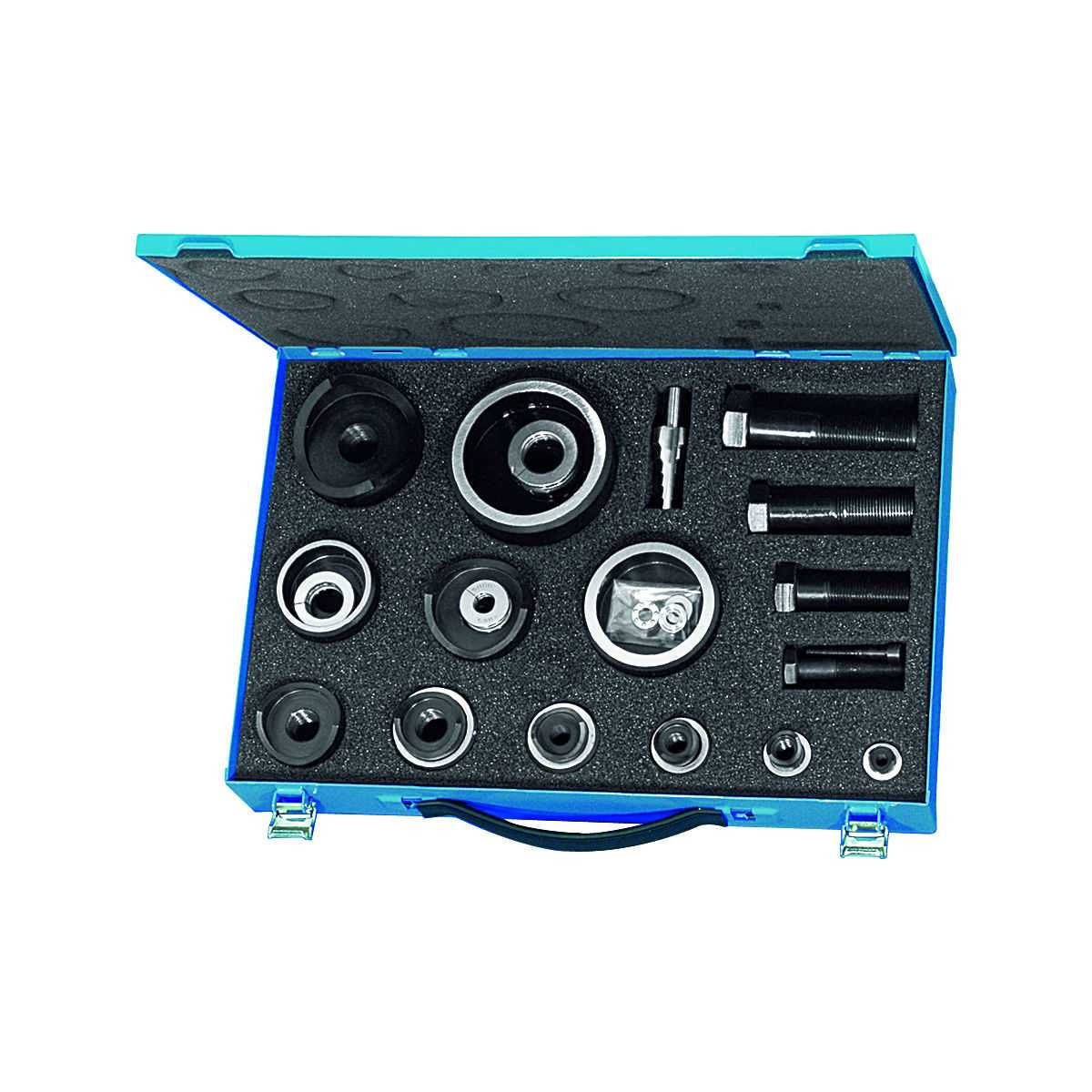 (834550) Round sheet metal punch set "Metric" ? 12.5 - 63.5 mm in a ...