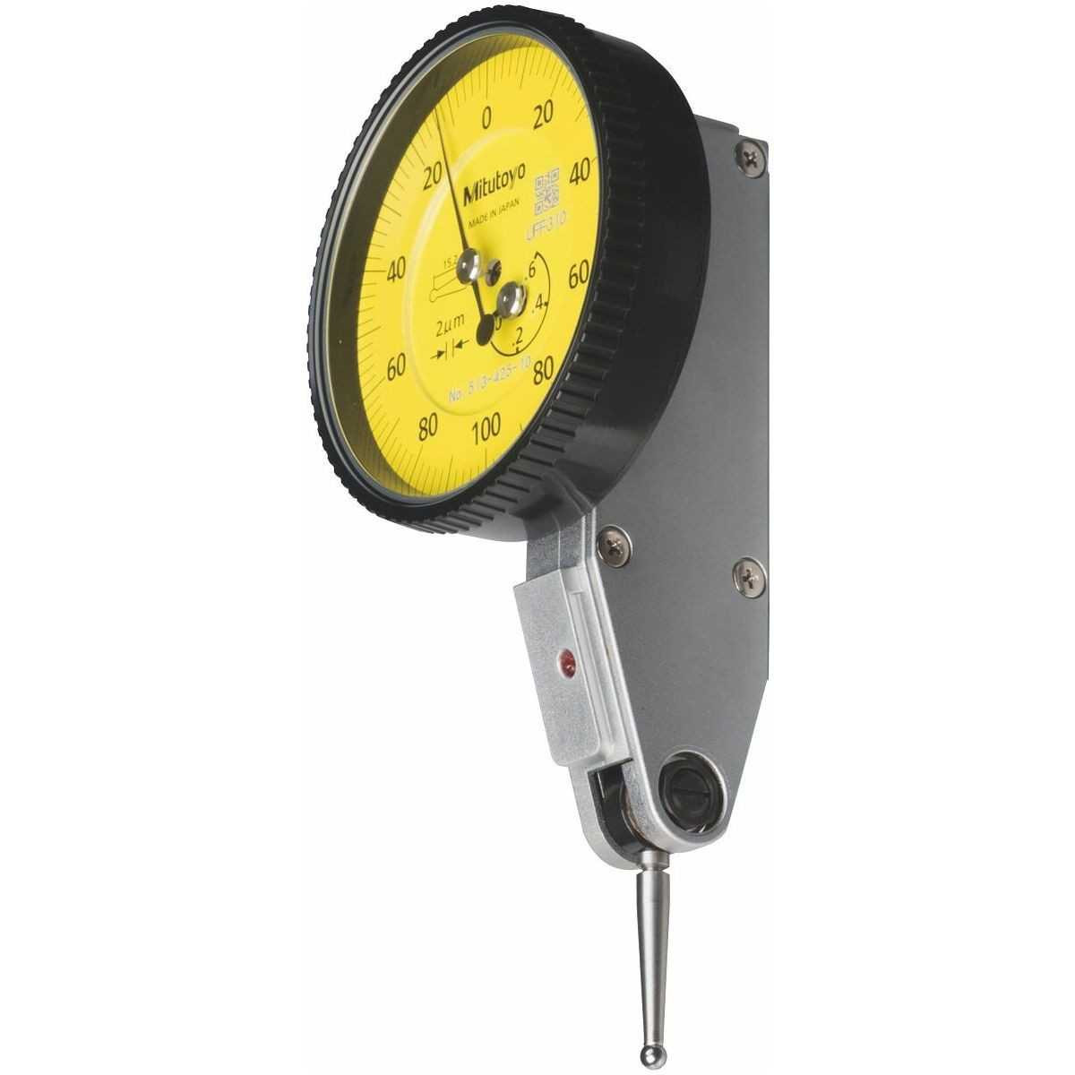 Mitutoyo Dial Indicator Standard Type, Inch Reading-Series 2: 0"-1", 0 ...