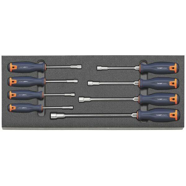 Garant Tool Set in Garant Gridline Roller Cabinet, 219 pieces