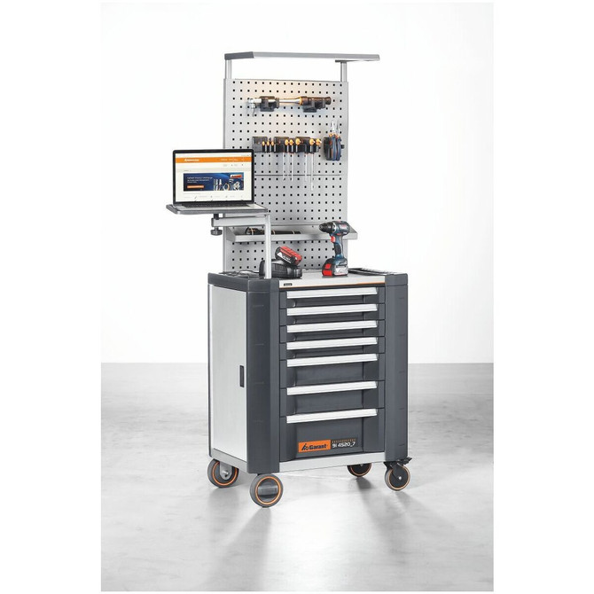 Garant Gridline ToolCar Rolling Tool Cart, Full Extension Drawers