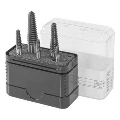 Hazet 5 Piece Screw Extractor Set: Type 5