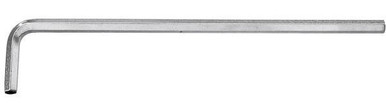 HOLEX Hexagon Key L-Wrench, Long, Nickel-Plated, Inch