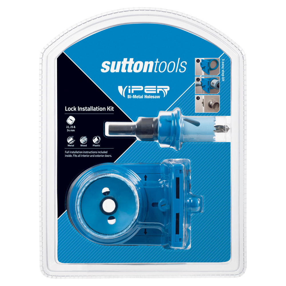 HOLESAW HSS VIPER LOCK INSTALL SET 5PCE - Johnson Bros Mitre 10 - Mona Vale