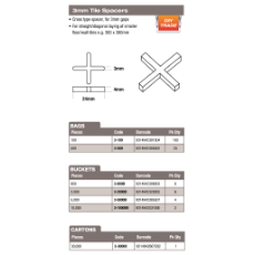 SPACER TILE LUGS DTA - Johnson Bros Mitre 10 - Mona Vale