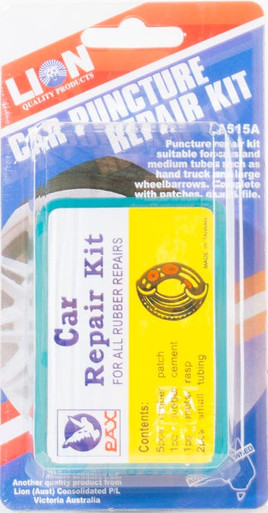 CAR TUBE REPAIR KIT - Johnson Bros Mitre 10 - Mona Vale
