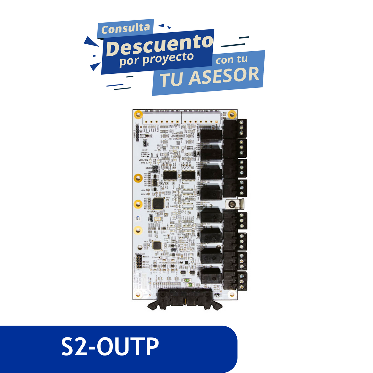 LenelS2 Network Node Montura de Rack con Interfaz S2-NN-E2R-RM