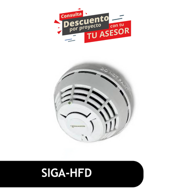 Intelligent fixed temperature heat detector. SIGA-HFD