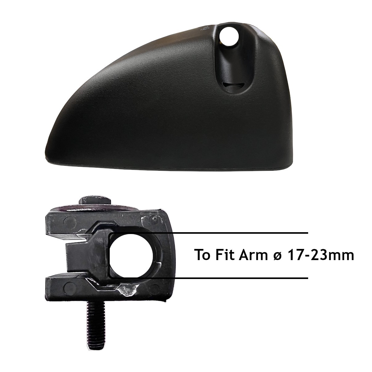 Universal Cab Wing Mirror Head & Glass 15 x 8" Lorry Truck Coach DAF ...