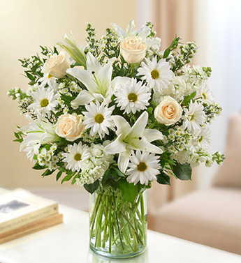 Classic All White Arrangement