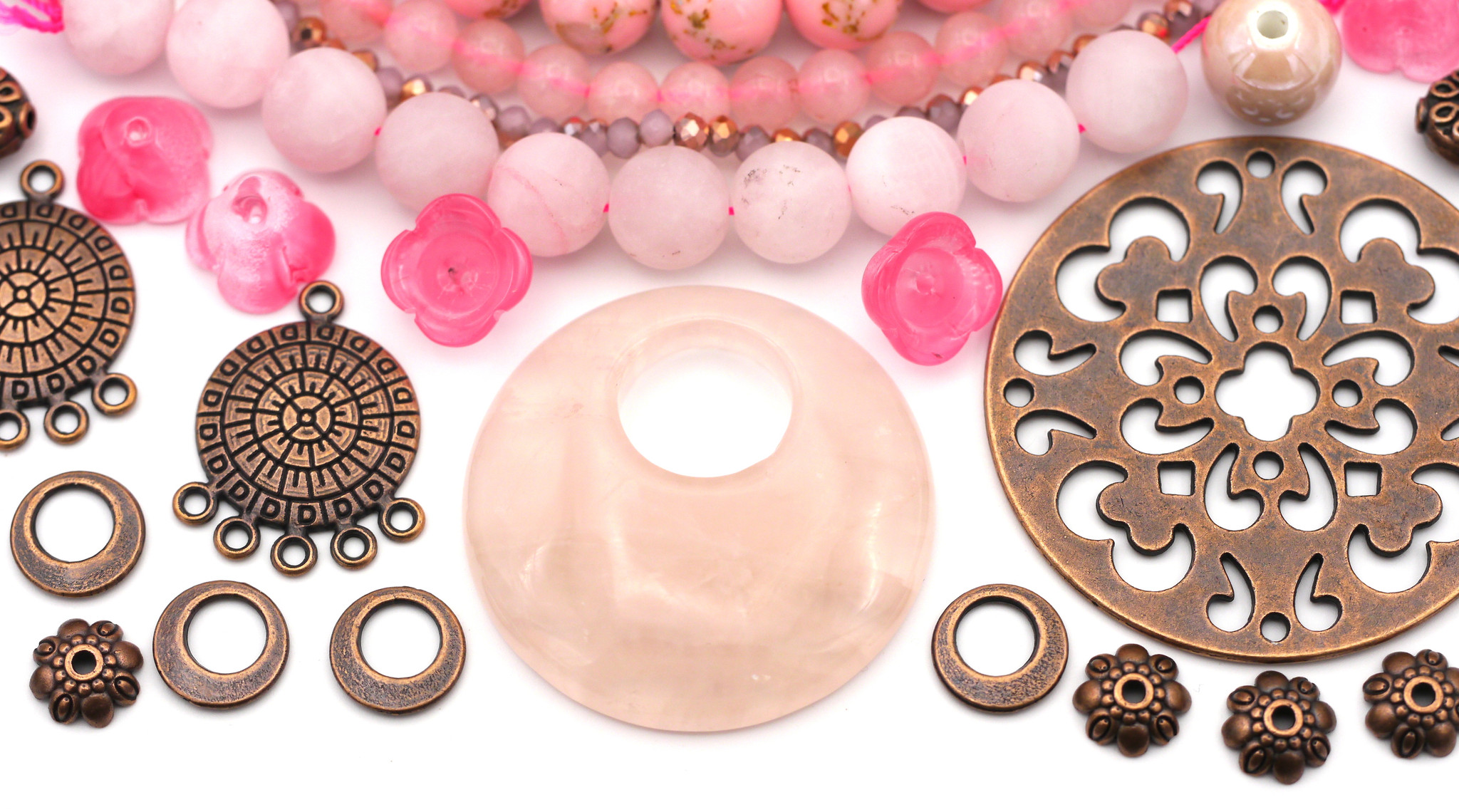 Misty Rose Collection (FREE SHIPPING to USA) - Bead Box Bargains