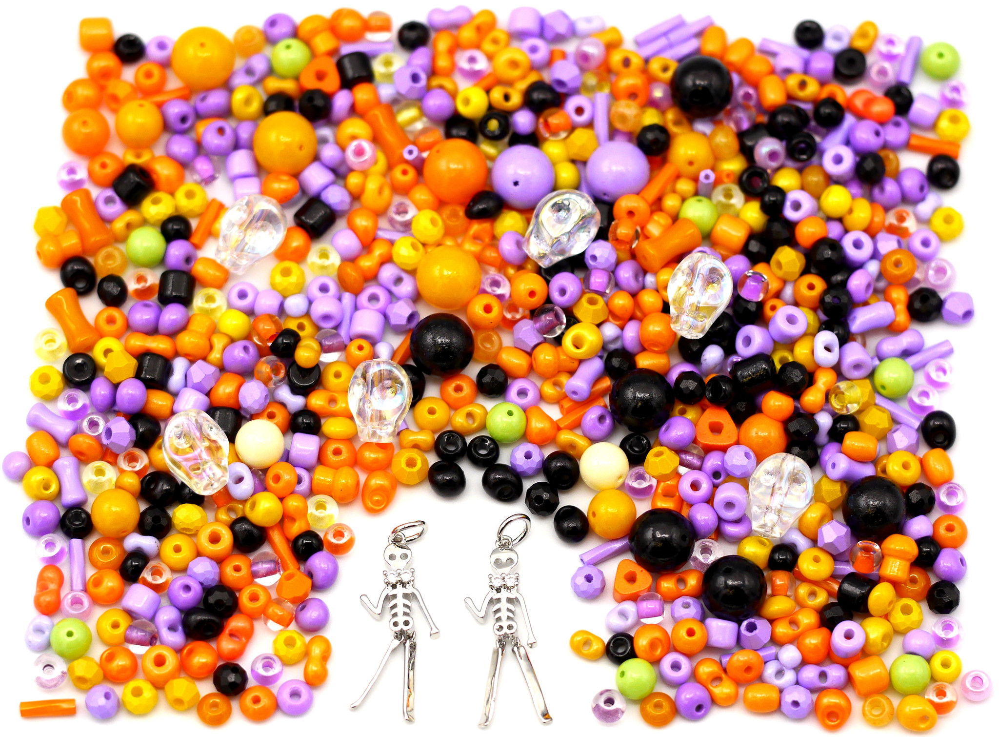 Halloween Mini Bundle: Snazzy Skeletons - Bead Box Bargains
