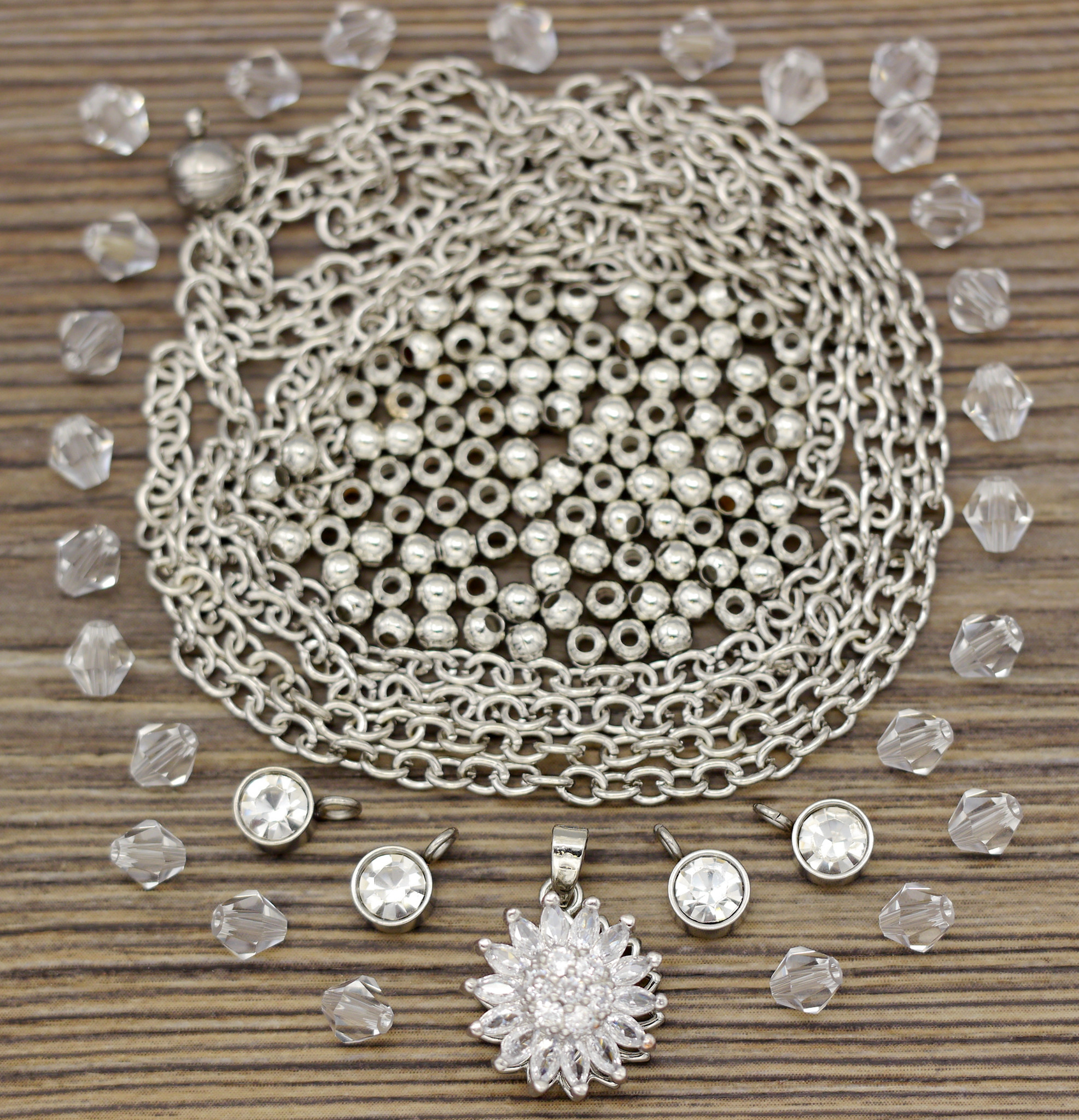 BUNDLE SPECIAL: Crystal Flowers Mini Bundle w/Fidget Spinner