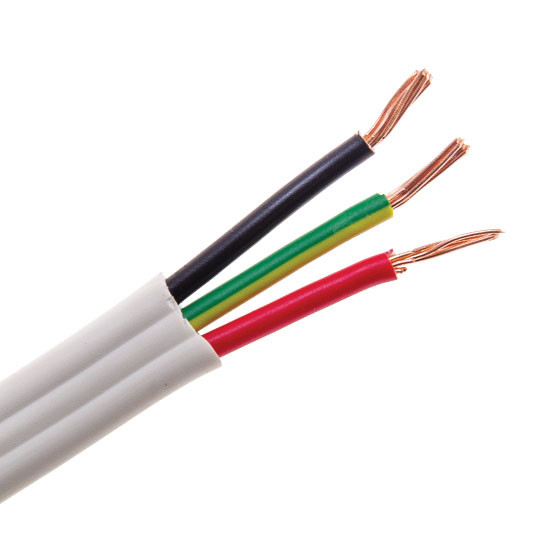 Electrical TPS Cable 1mm x 50M - White - Trade Depot Business