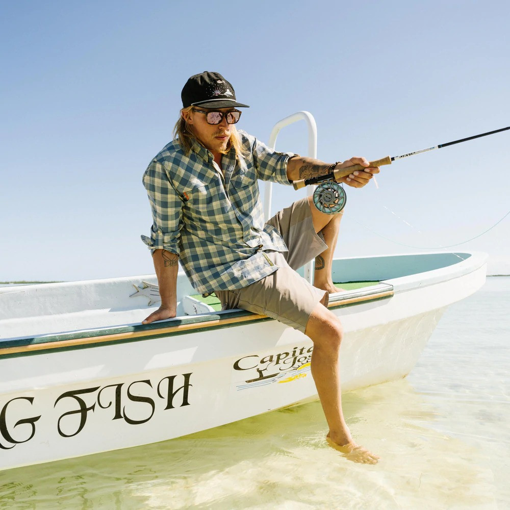 Waterman's Work Shorts - Black Mingo