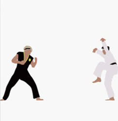 Crane Kick - Black Mingo