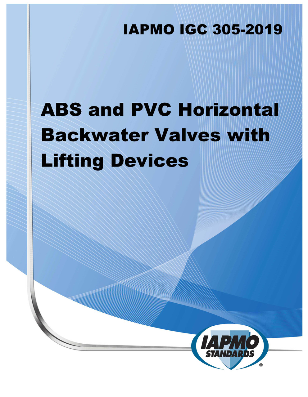 IAPMO IGC 305-2019 ABS and PVC Horizontal Backwater Valves with Lifting ...
