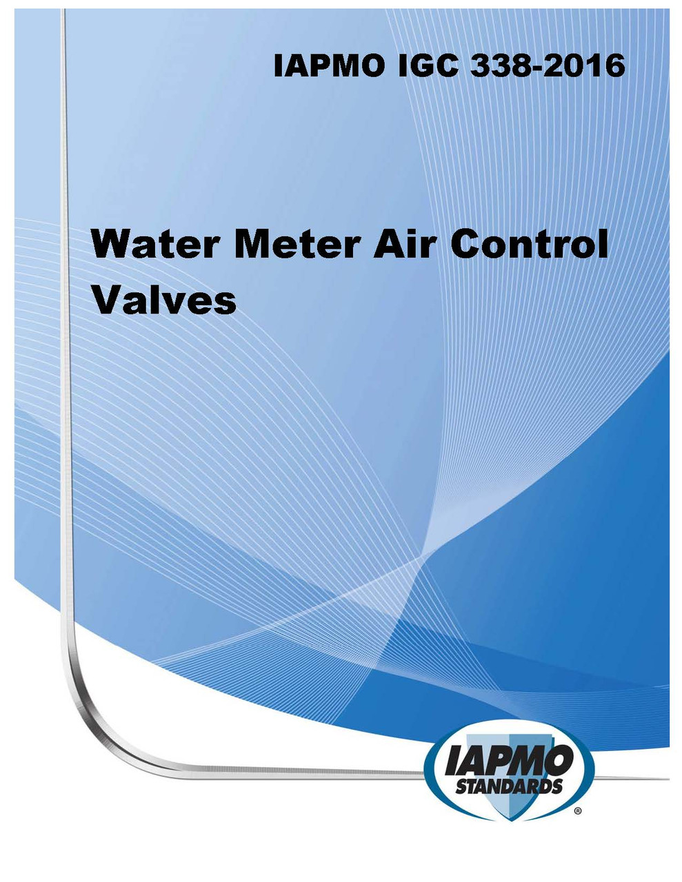 IAPMO IGC 338-2016 Water Meter Air Control Valves - IAPMO Online Store