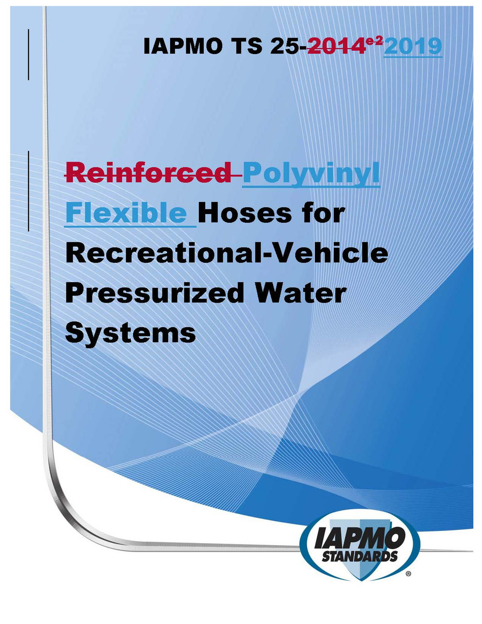 IAPMO TS 25-(14e2-19) Strikeout + Current - IAPMO Online Store