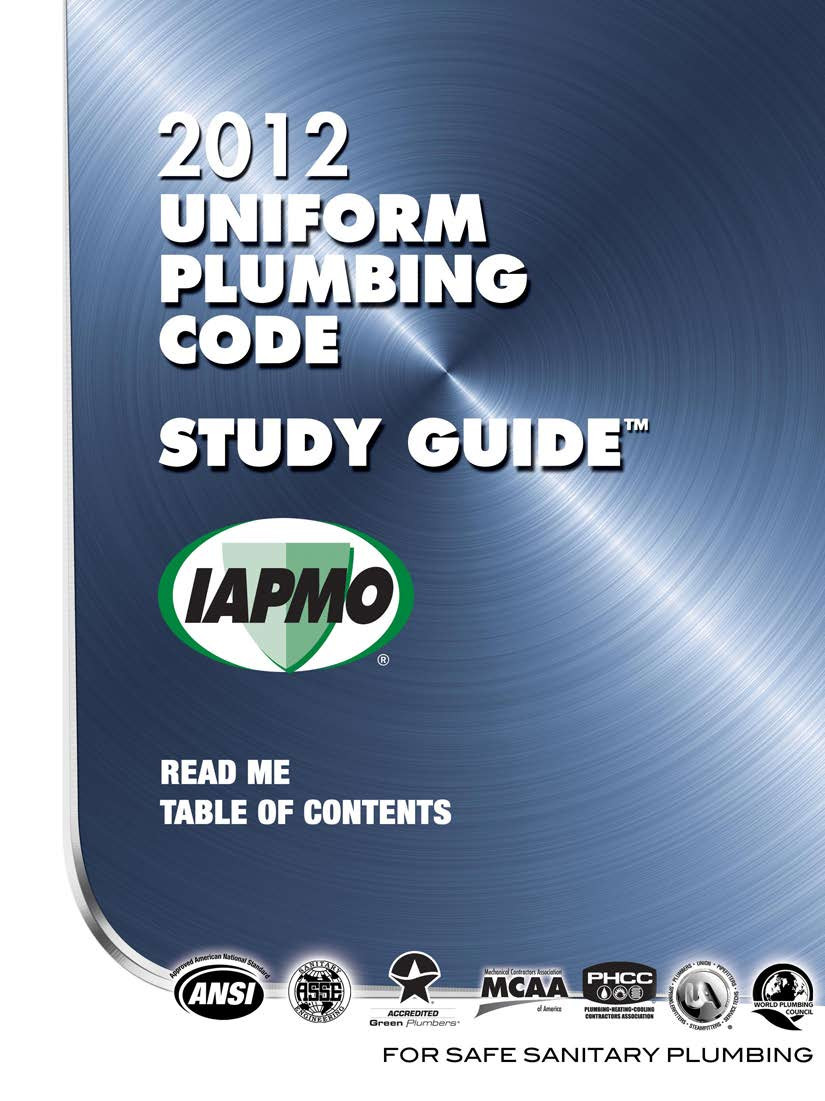2024 Uniform Plumbing Code Study Guide with Tabs