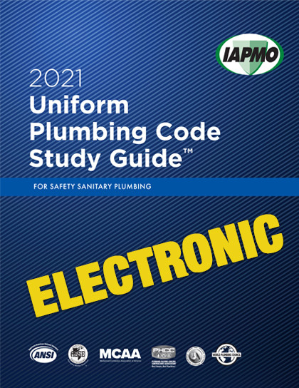2021 Uniform Plumbing Code eBook