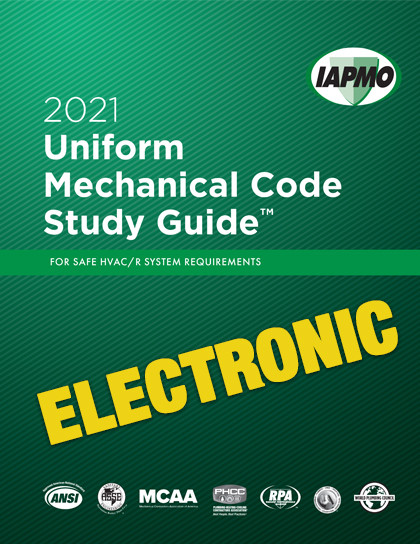 2021 Uniform Mechanical Code eBook
