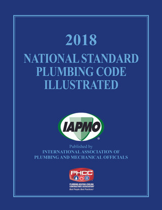 2015 National Standard Plumbing Code Illustrated - IAPMO Online Store