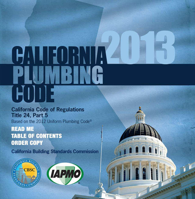 2025 California Plumbing Code eBook