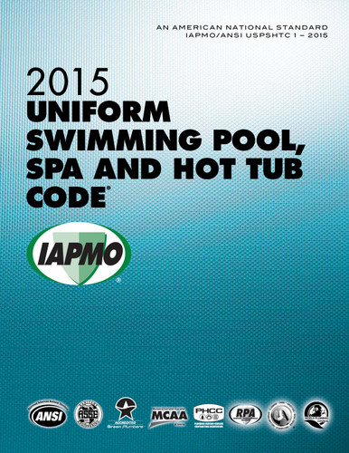 2015 Uniform Swimming Pool Spa & Hot Tub Code - IAPMO Online Store