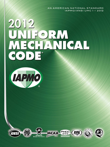 2012 Uniform Mechanical Code L/L w/Tabs - IAPMO Online Store