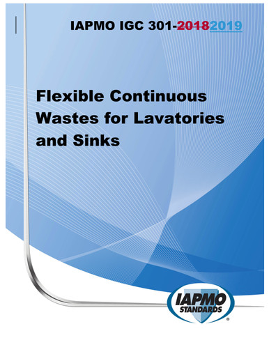 IAPMO IGC 301 (18-19) Strikeout + Current Edition - IAPMO Online Store