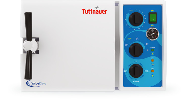 Tuttnauer ValueKlave 1730 (Manueal) Autoclave - Independent Dental, Inc.