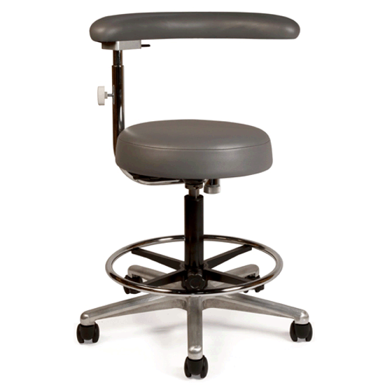 DNTLworks Portable Assistant's Stool, 4210 - Independent Dental, Inc.