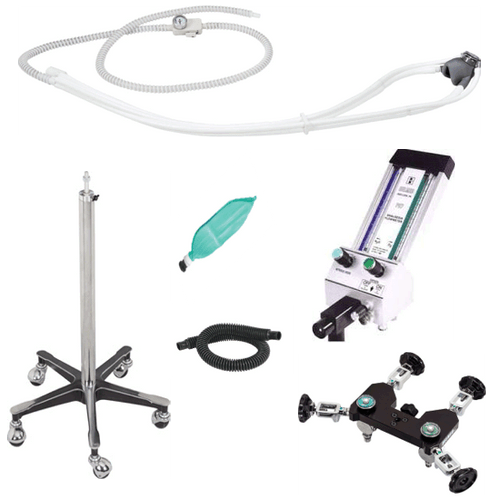 Belmed Inc. Flowmeter System with 4 Cylinder Yoke Block, F300 ...