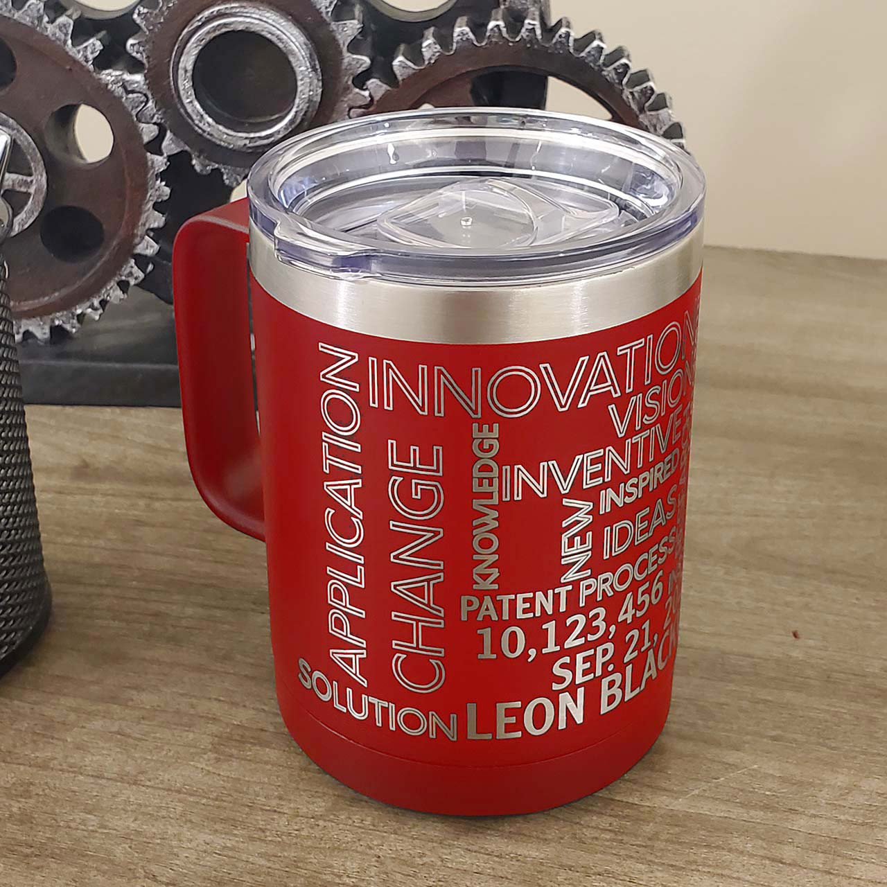 Patent Mugs, Tumblers, Bottles - Patent Drinkware