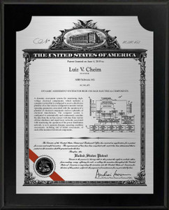 Patent Awards for Inventor Recognition | Patent Plaques & Patent Walls ...